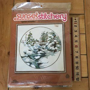 Sunset Designs | Office | Sunset Stitchery Crewel Embroidery Kit 2474 ...
